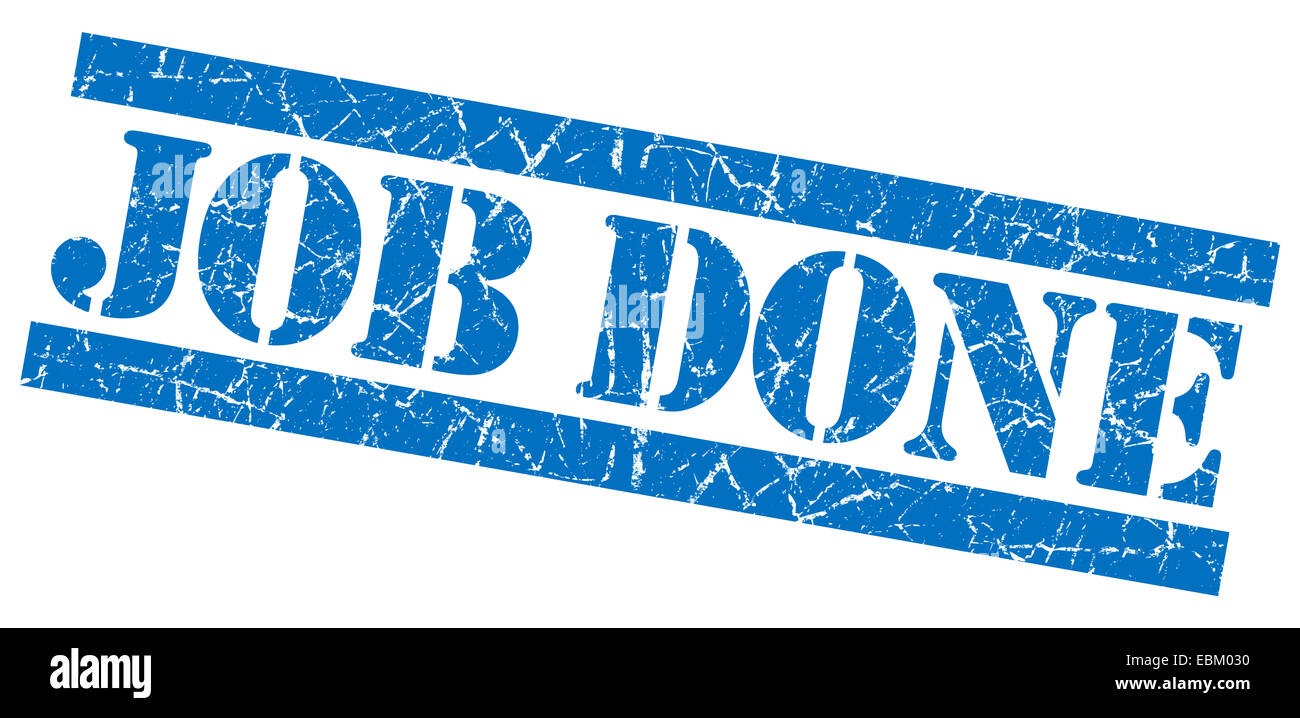 Good job well done stamp Cut Out Stock Images & Pictures - Alamy