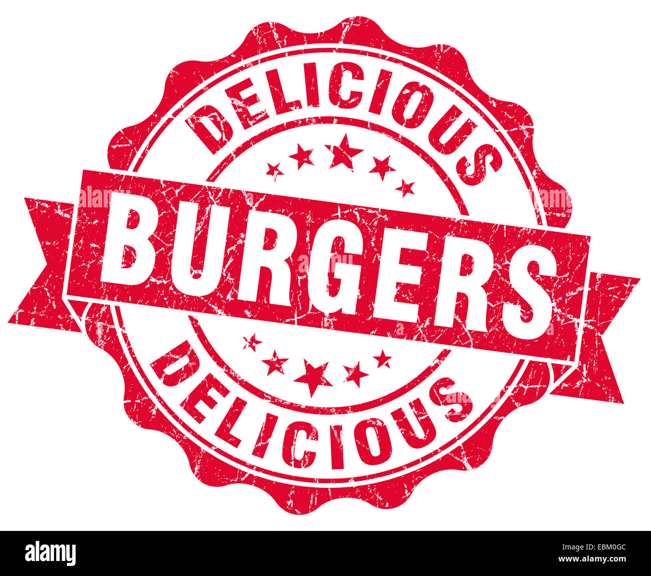 Burgers stamp hi-res stock photography and images - Alamy