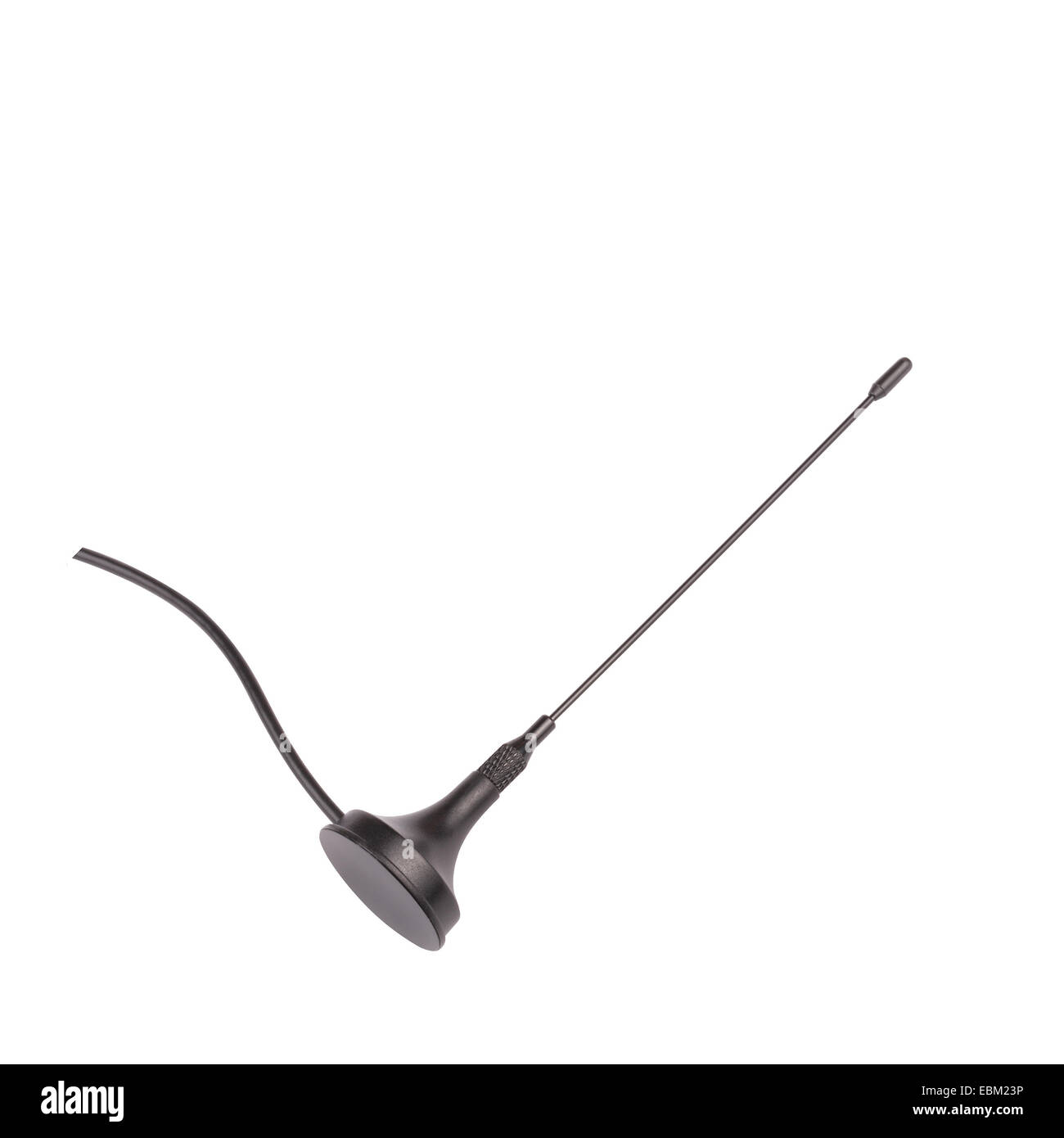 Black Antenna Isolated Stock Photo - Alamy