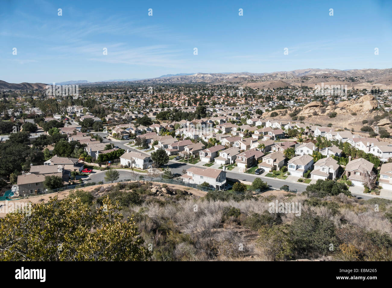 California suburban sprawl hi-res stock photography and images - Alamy