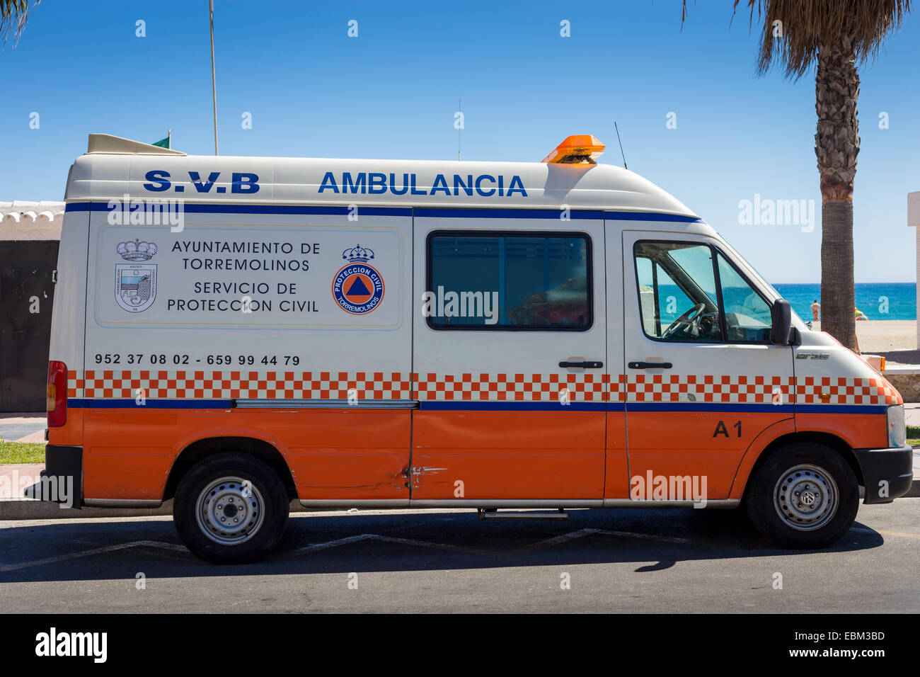 Spain ambulance hi-res stock photography and images - Alamy