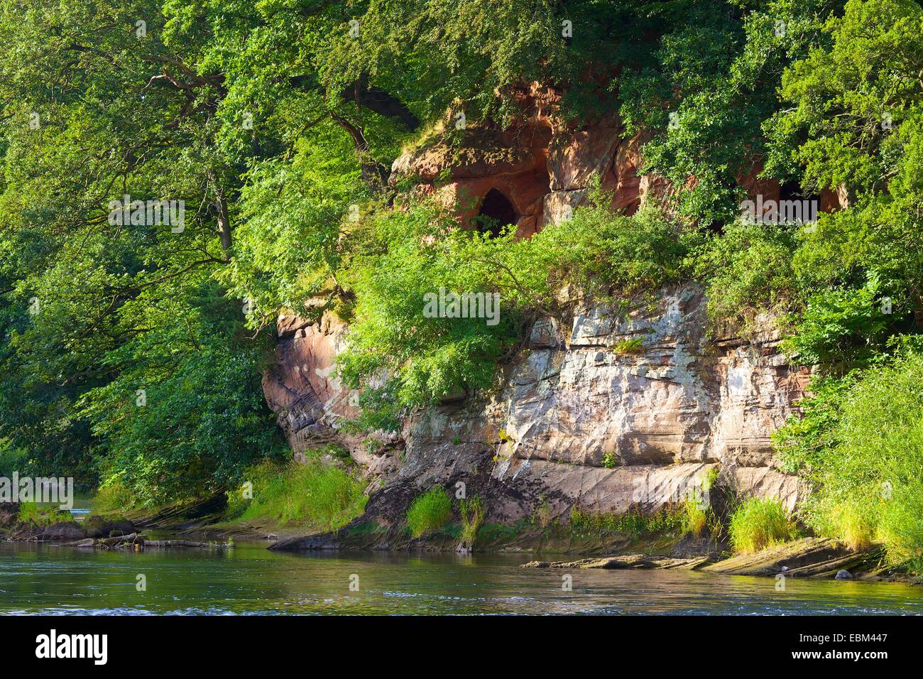 Lacy's Caves. Eden Lacy, Eden Valley, Cumbria, England, UK Stock Photo ...