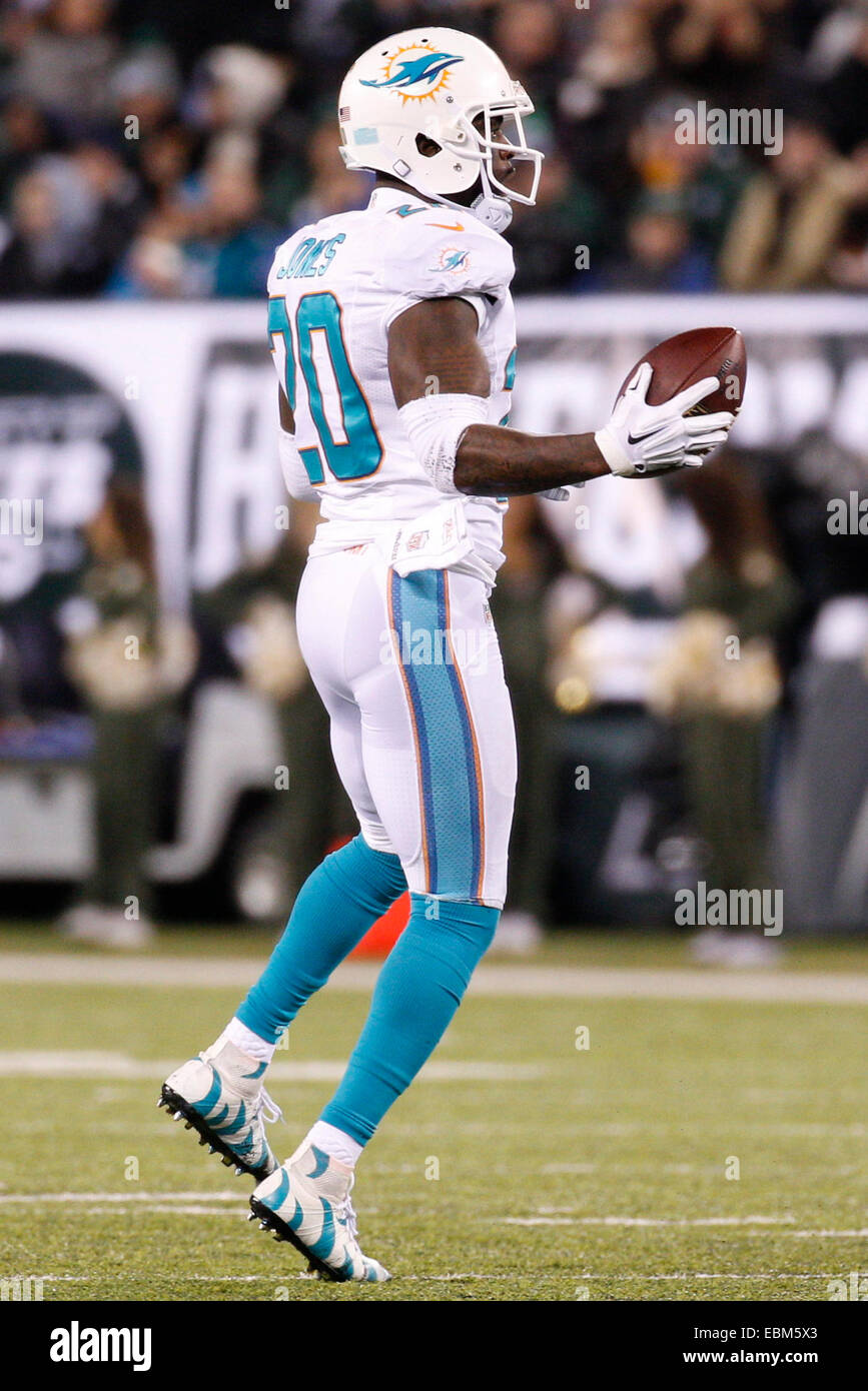 Rutherford, New Jersey. 1st Dec, 2014. Miami Dolphins strong safety ...