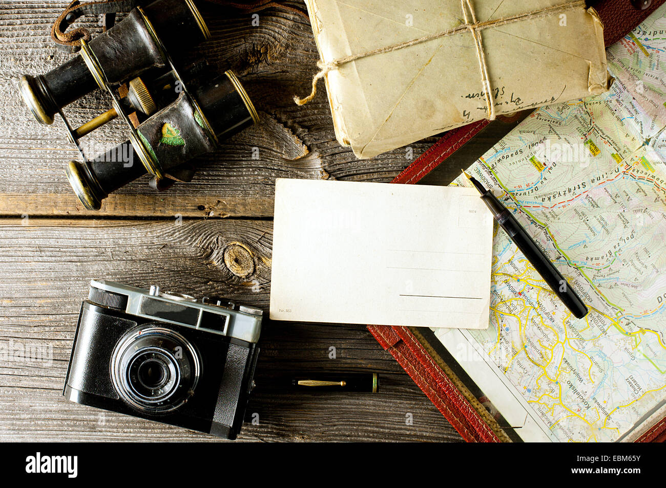 Leather map holder hi-res stock photography and images - Alamy