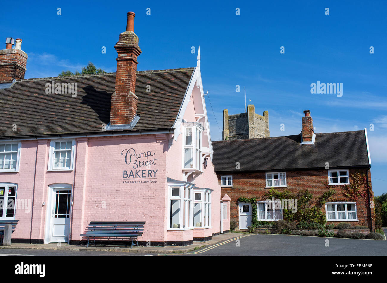 Pump Street Bakery in Orford Suffolk England Stock Photo - Alamy