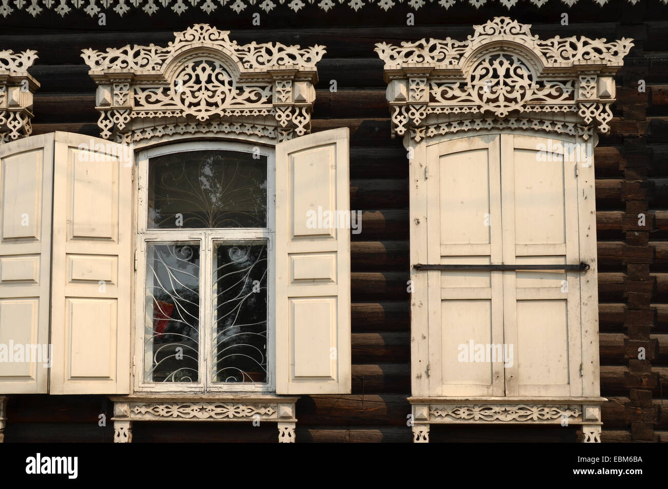 Siberian building hi-res stock photography and images - Alamy