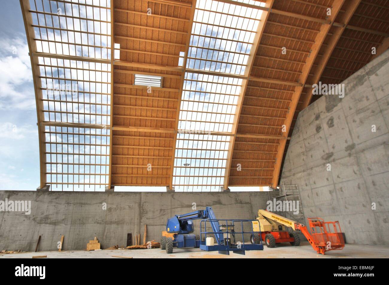 Gdynia, Poland 2nd, Dec. 2014 A new grain storage warehouse has been ...