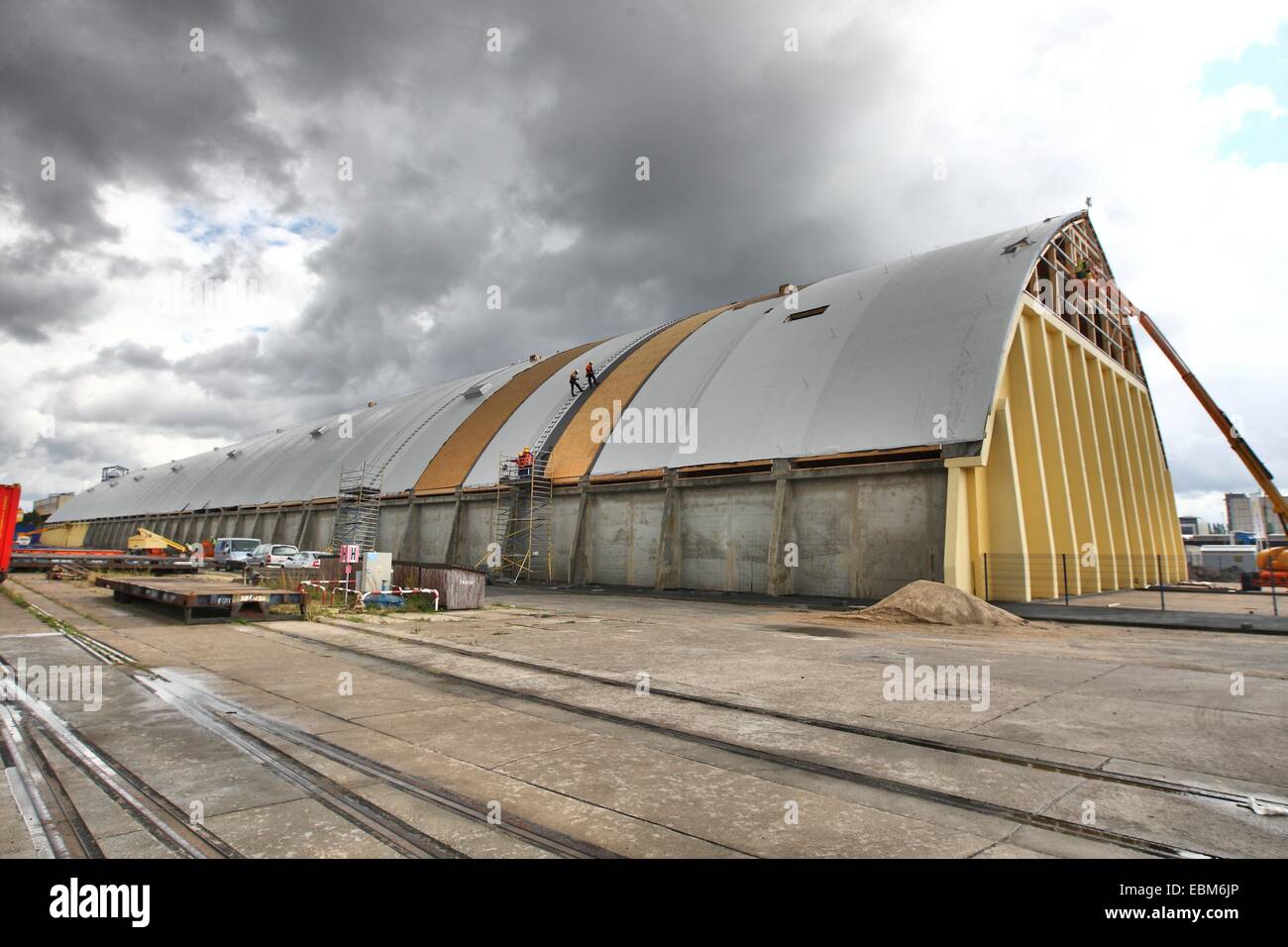 Gdynia, Poland 2nd, Dec. 2014 A new grain storage warehouse has been ...