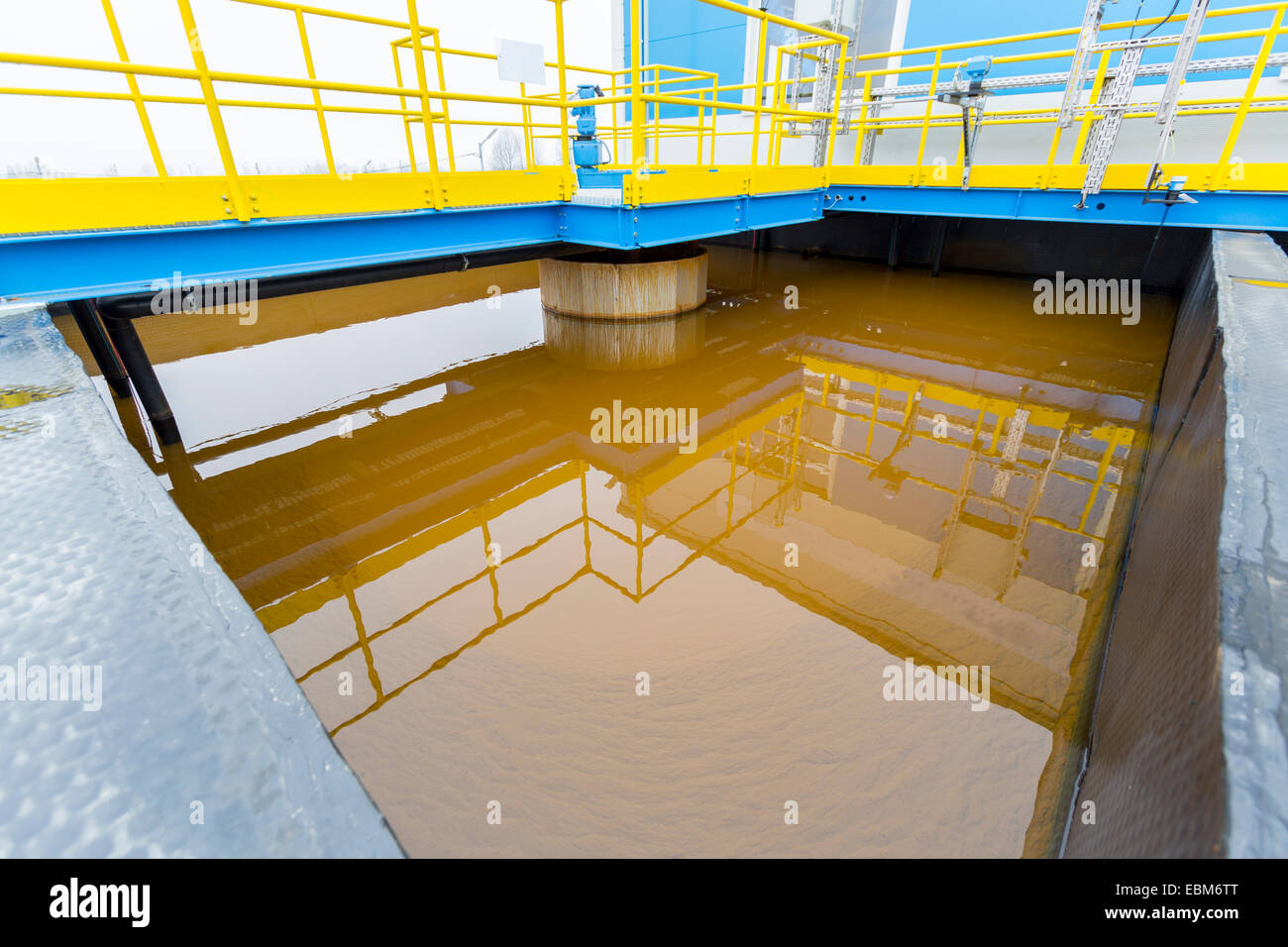 Rainwater treatment plant (RWTP). Environmentally friendly smelter ...