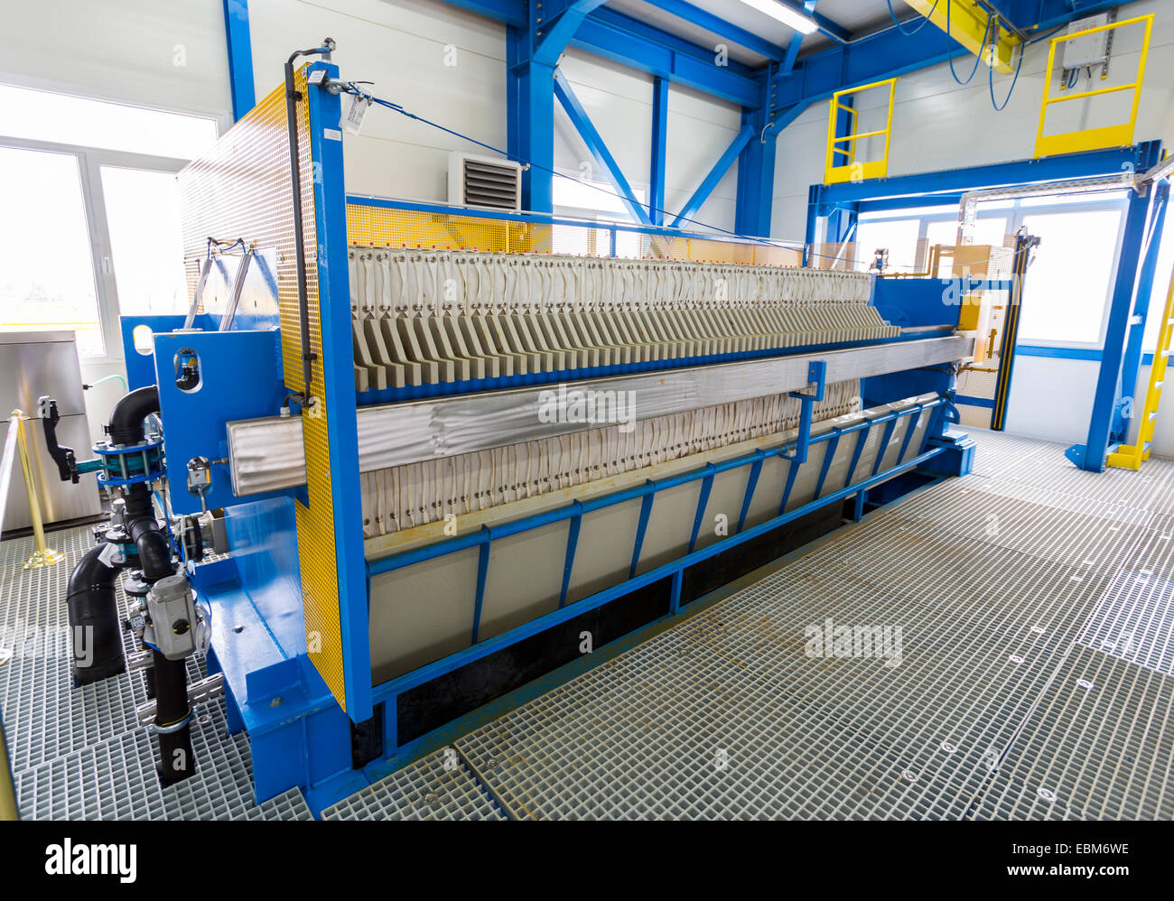 Rainwater treatment plant (RWTP). Environmentally friendly smelter ...