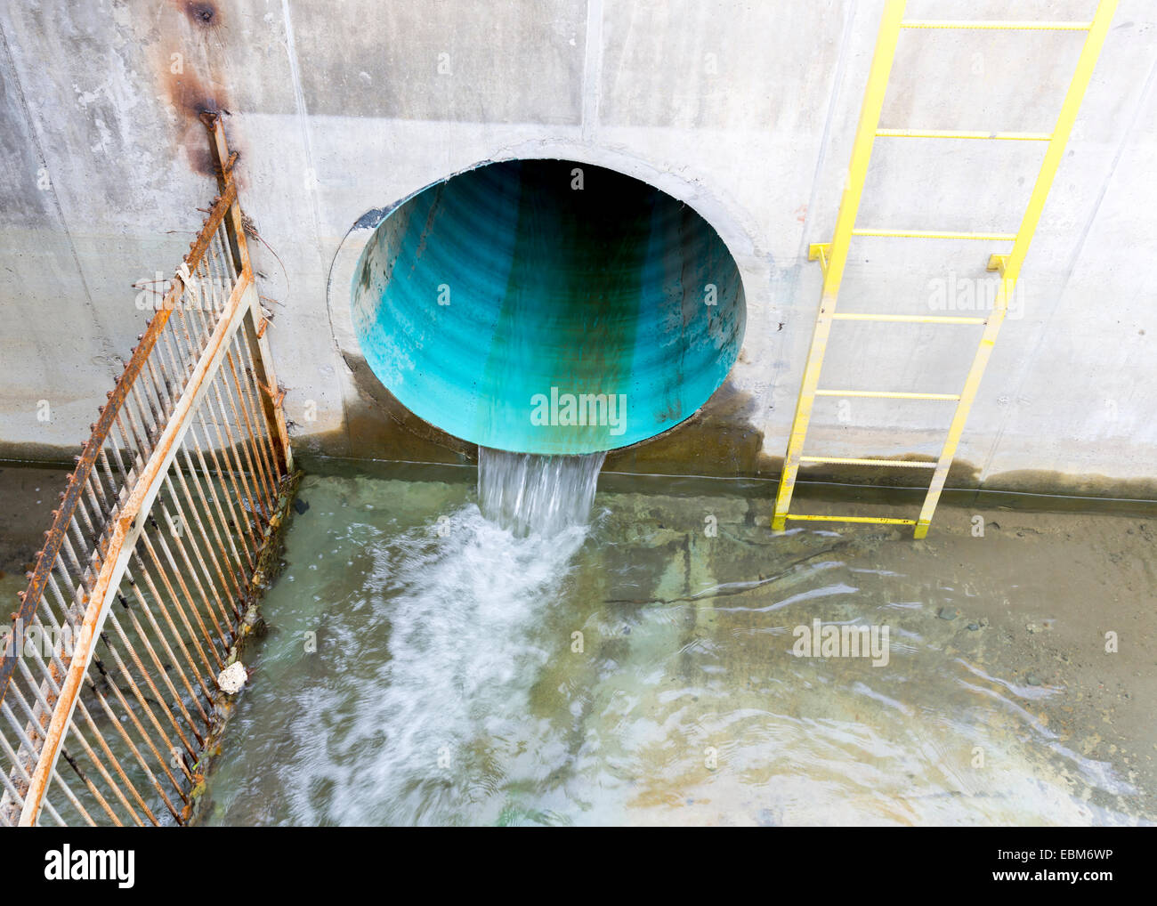 Rainwater treatment plant (RWTP). Environmentally friendly smelter ...