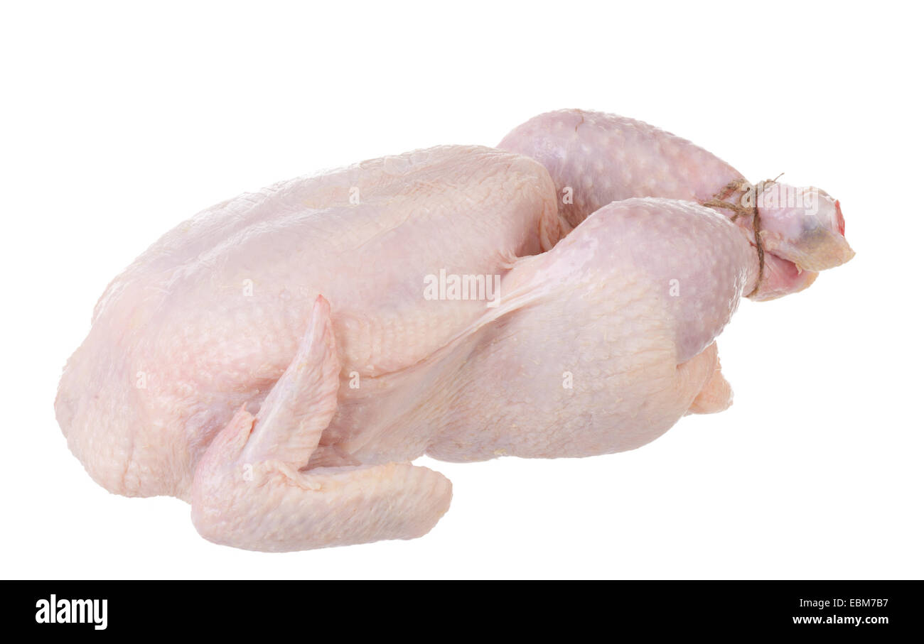 Raw chicken it is isolated on a white background Stock Photo - Alamy