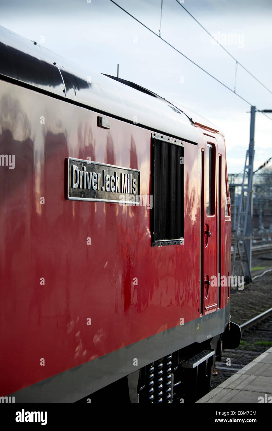 Crewe, UK. 2nd December, 2014. Some 51 years after the event a freight ...