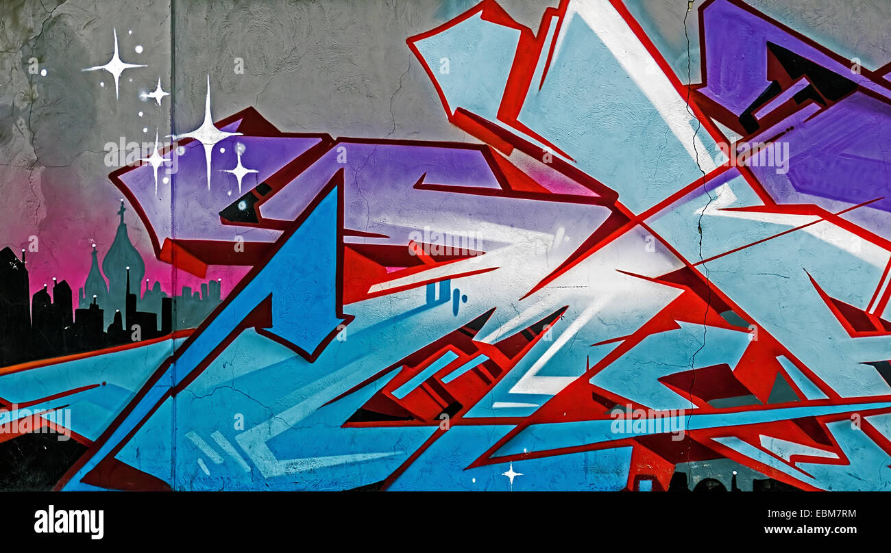 Graffiti abstract hi-res stock photography and images - Alamy