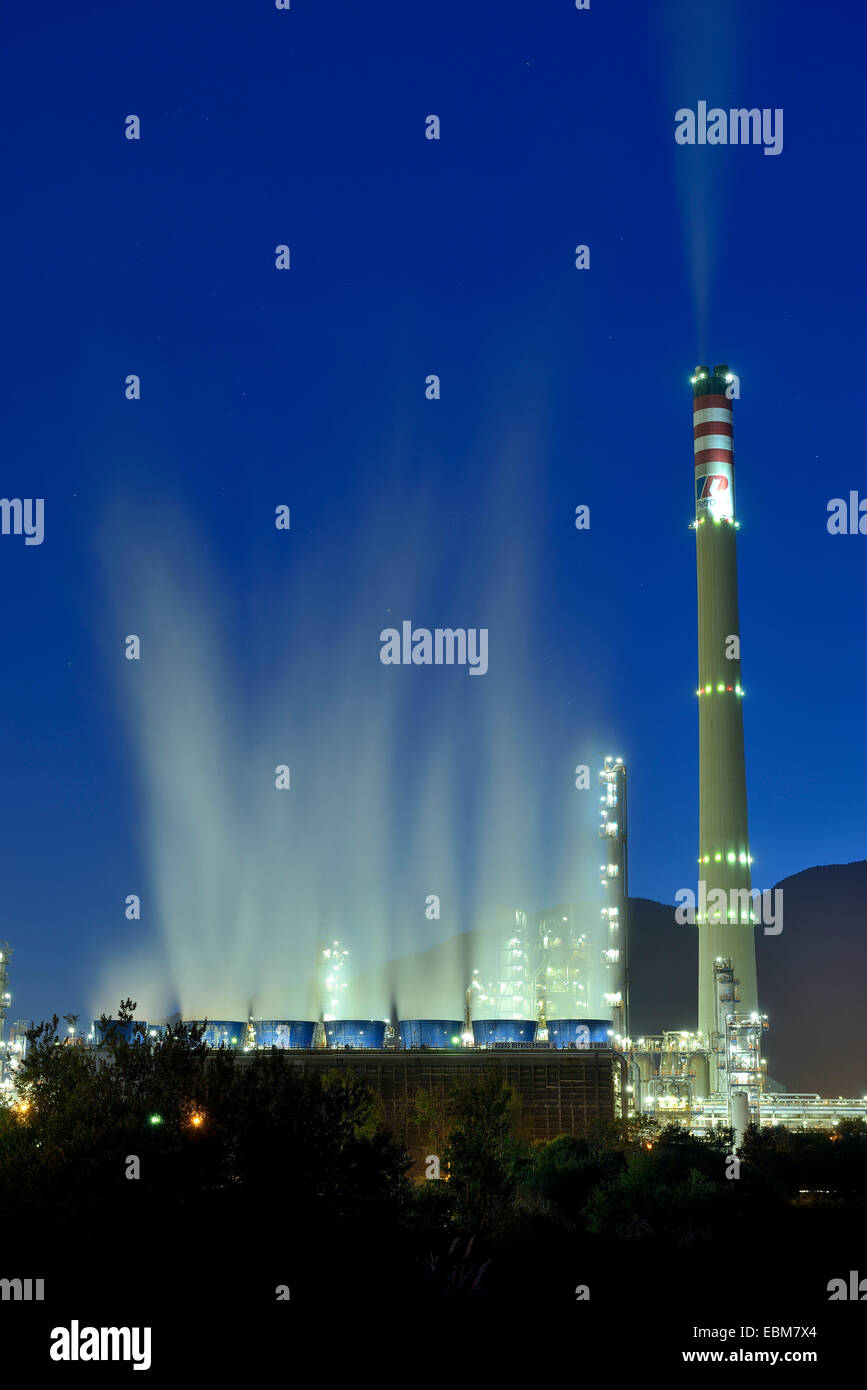 Petronor oil refinery, Muskiz, Biscay , Basque Country, Euskadi, Spain ...