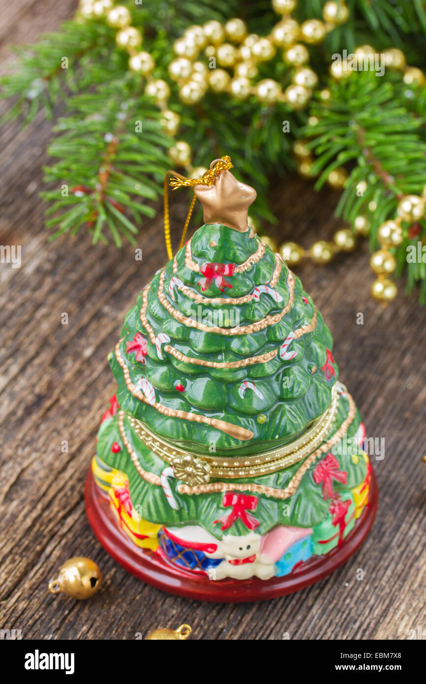 christmas evergreen tree Stock Photo - Alamy