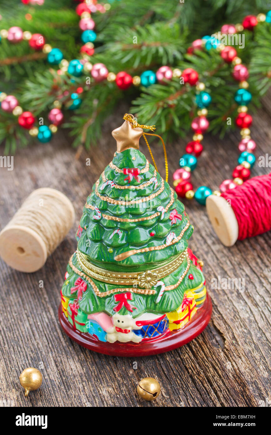 christmas evergreen tree Stock Photo - Alamy
