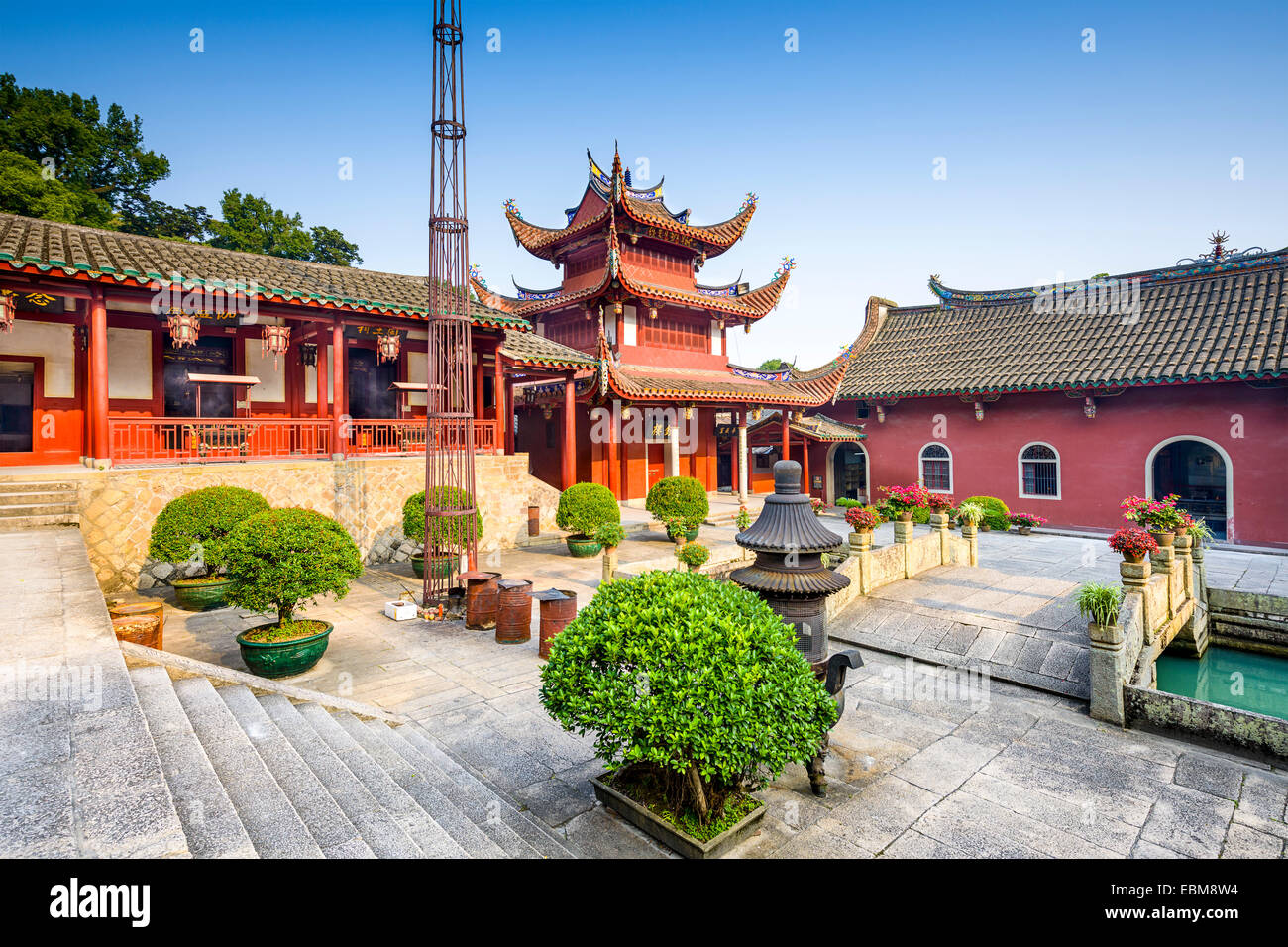 Fuzhou, Fujian at Yongquan Temple on Gu Shan Mountain Stock Photo - Alamy