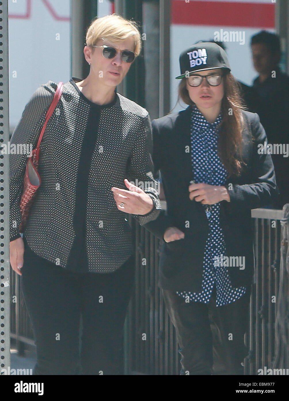 Ellen Page spotted out in West Hollywood with a friend Featuring: Ellen ...