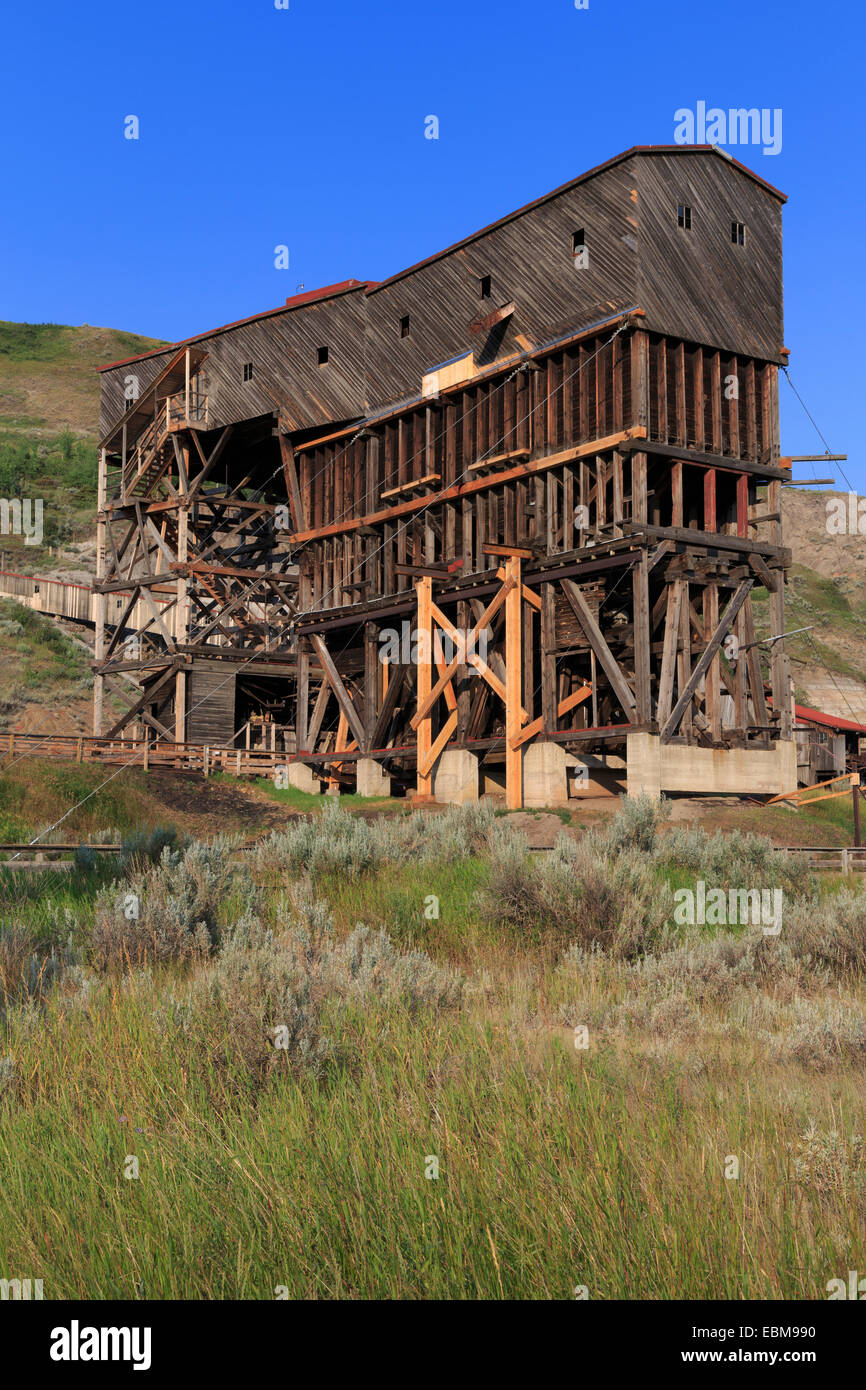 Atlas Coal Mine, Drumheller, Alberta, Canada Stock Photo - Alamy