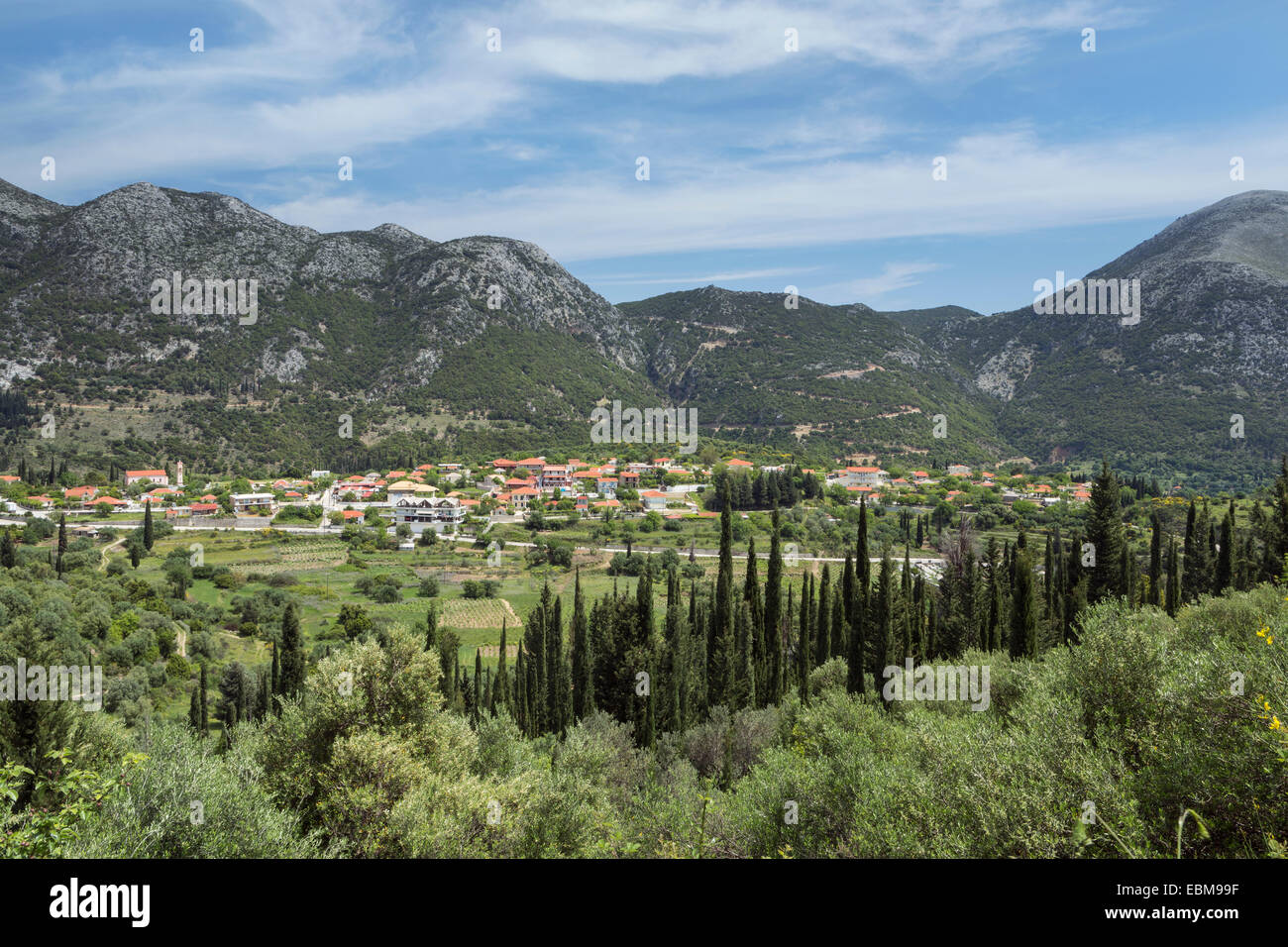Beautiful greek village hi-res stock photography and images - Alamy