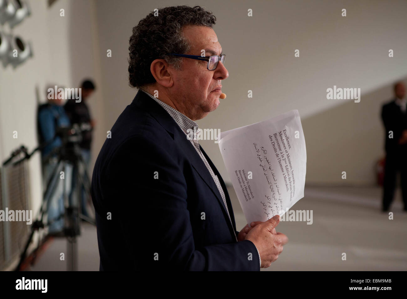 World Human Rights Forum 2 Opening, Marrakech, Morocco Stock Photo - Alamy
