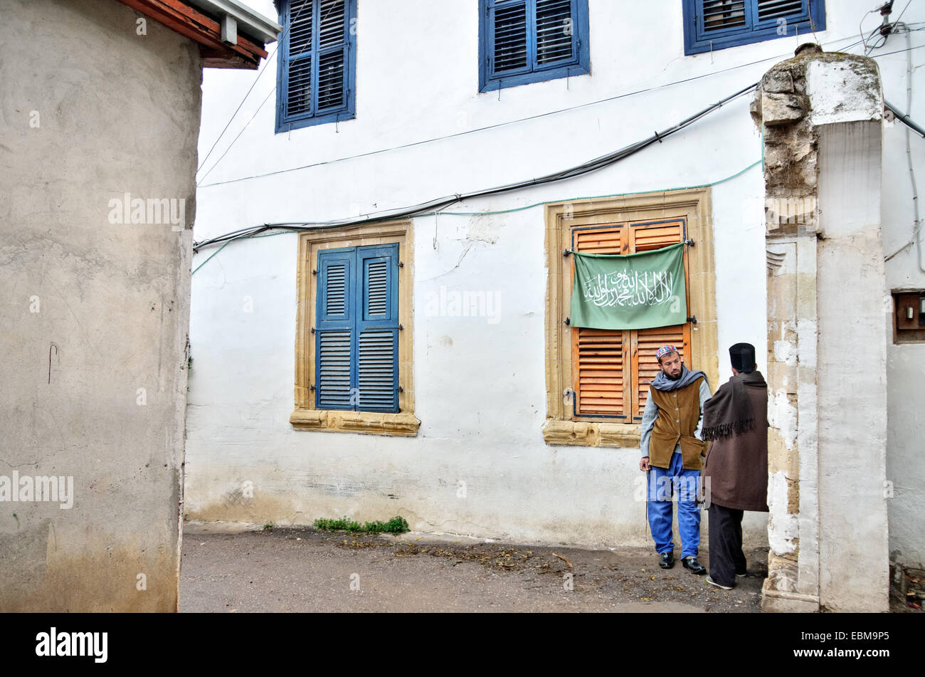 Sufi living in the residence of Shaikh Nazim Al-Haqqani, leader of the ...