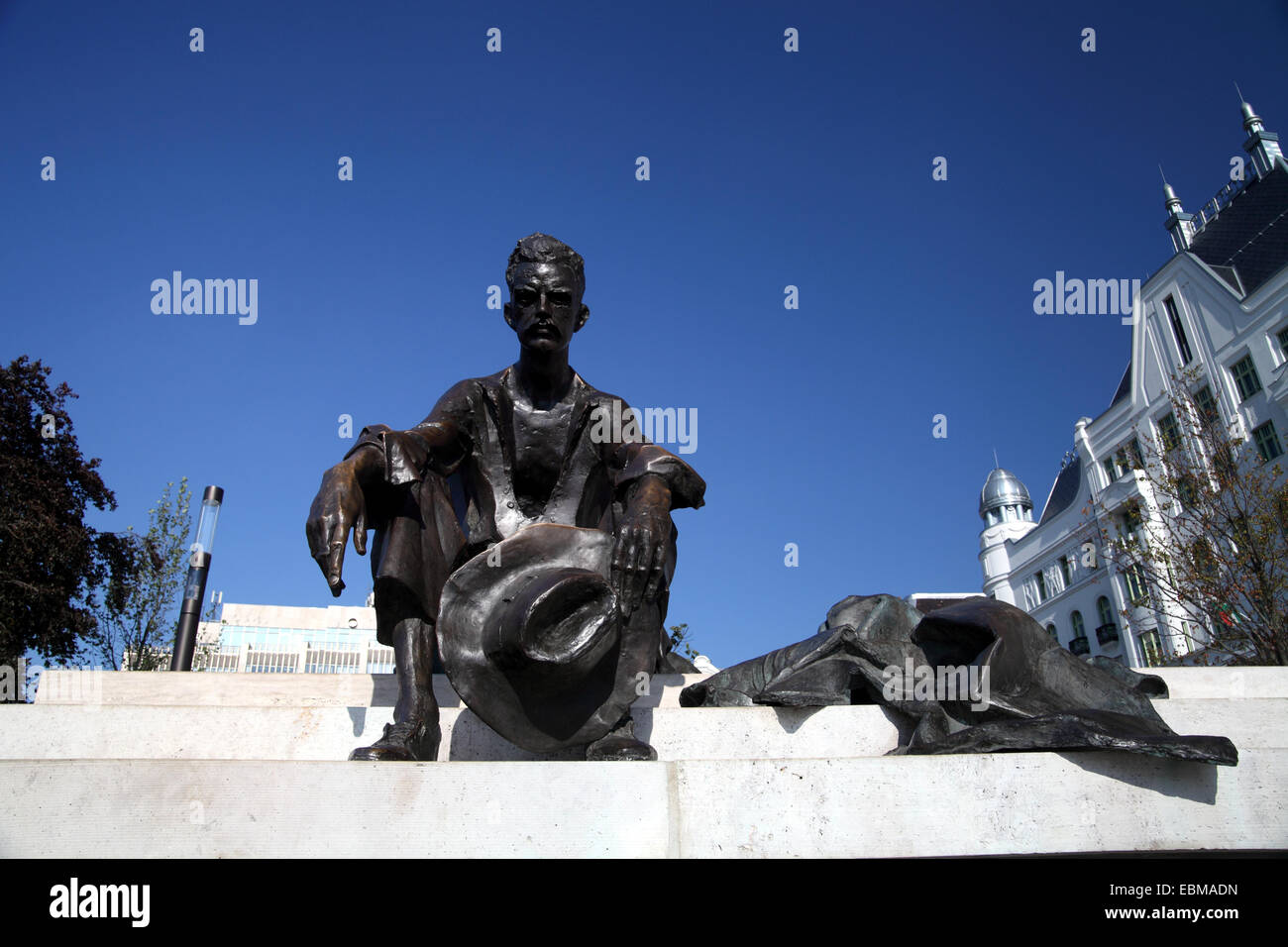 Jozsef attila statue hi-res stock photography and images - Alamy