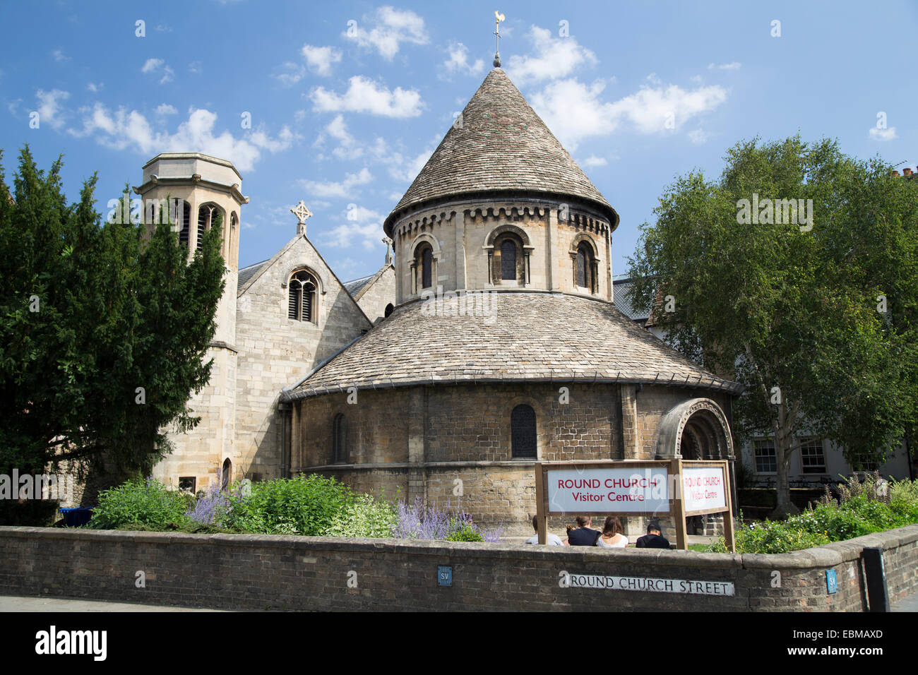 UK, Cambridge, the Church of the Holy Sepulchre. An Anglican church ...