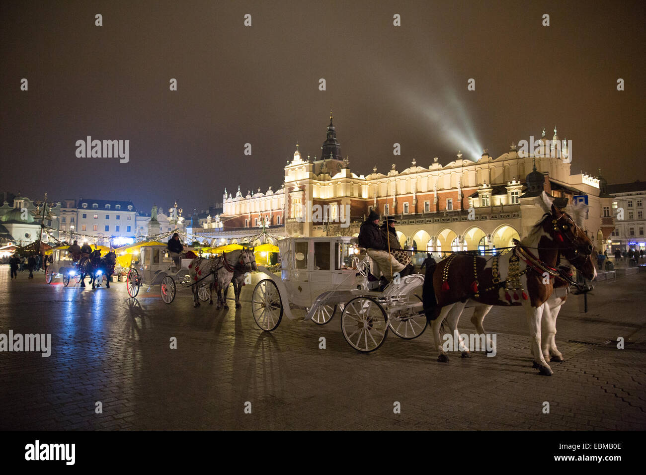 Krakow christmas market hi-res stock photography and images - Alamy