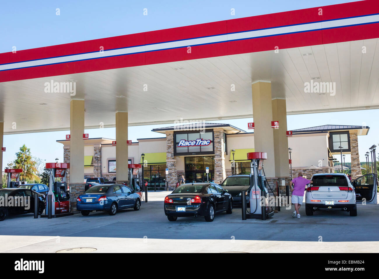 Clermont Florida,Race Trac,RaceTrac,gas station,petrol,cars,vehicles ...