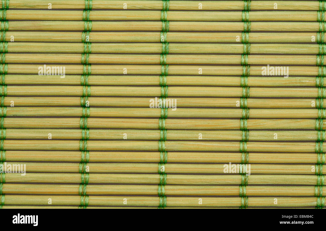 Wooden place mat texture for background, close-up image Stock Photo - Alamy