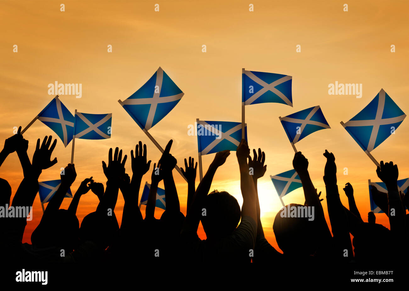 Scottish Flags Stock Photos & Scottish Flags Stock Images - Alamy
