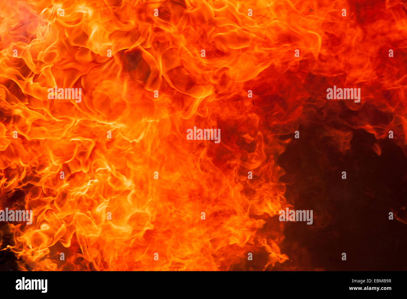Flames rolling fast Stock Photo - Alamy