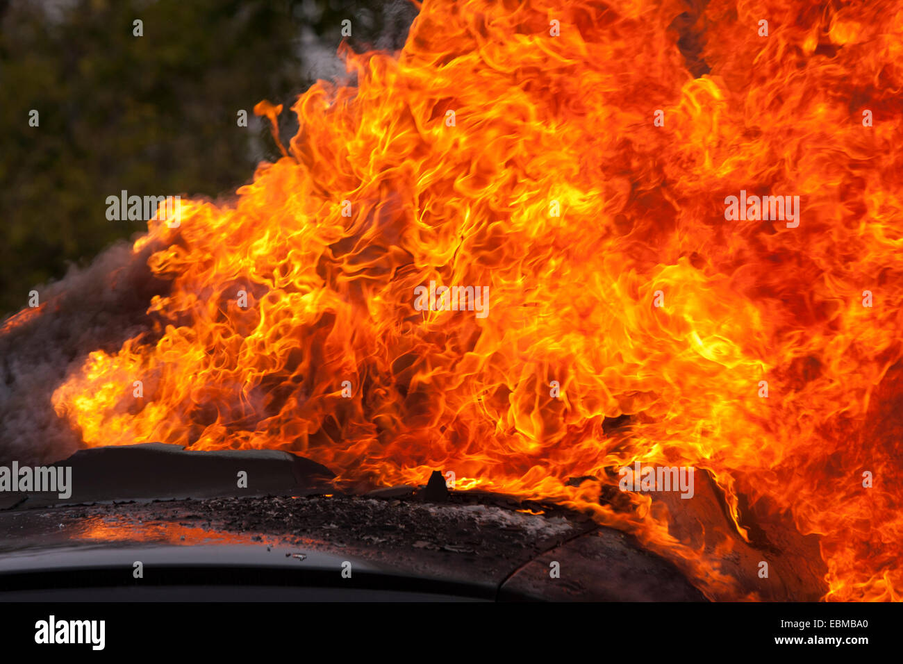 Fire pattern car hi-res stock photography and images - Alamy