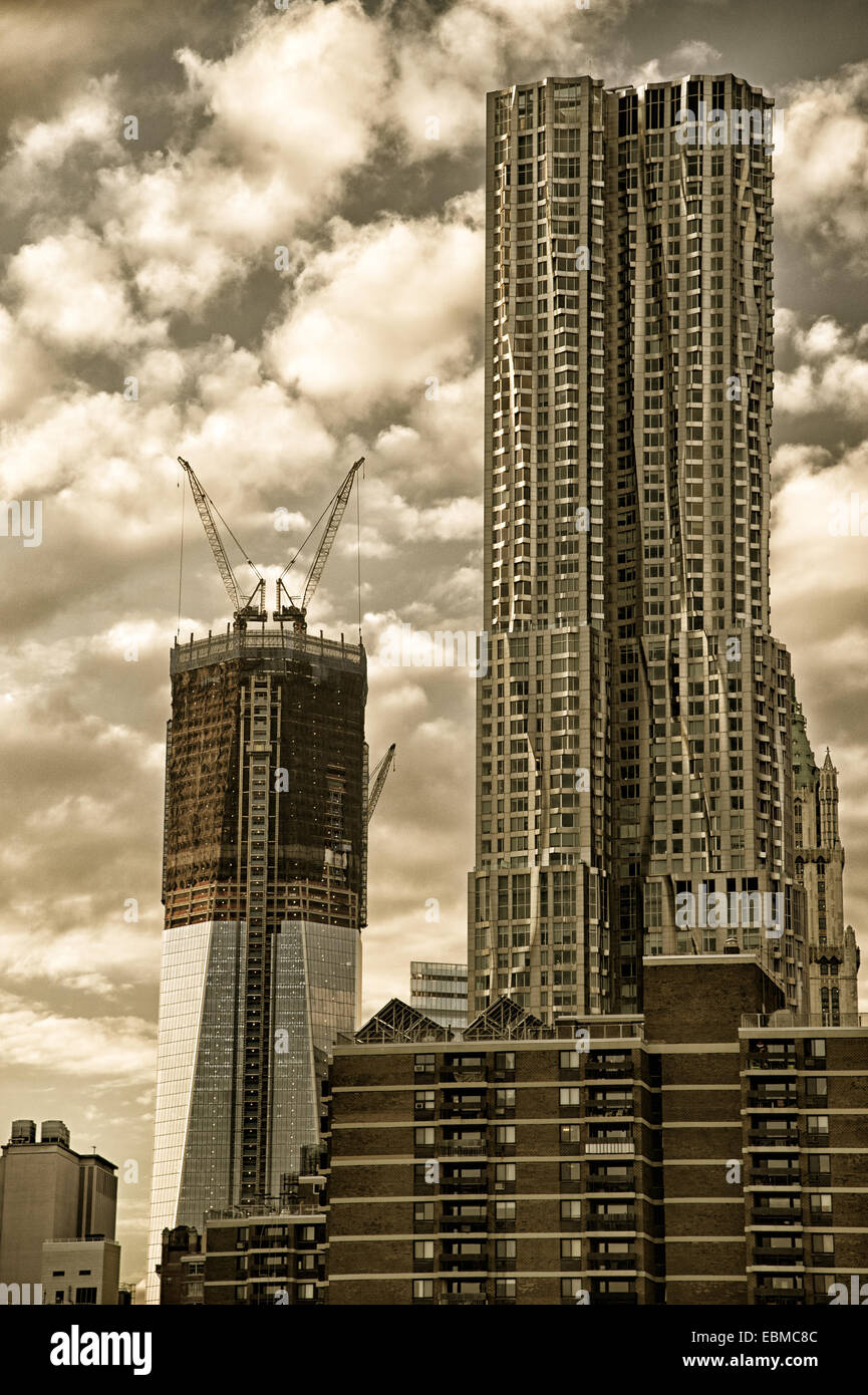 Beekman Tower in Manhattan, New York City, New York State, USA Stock ...