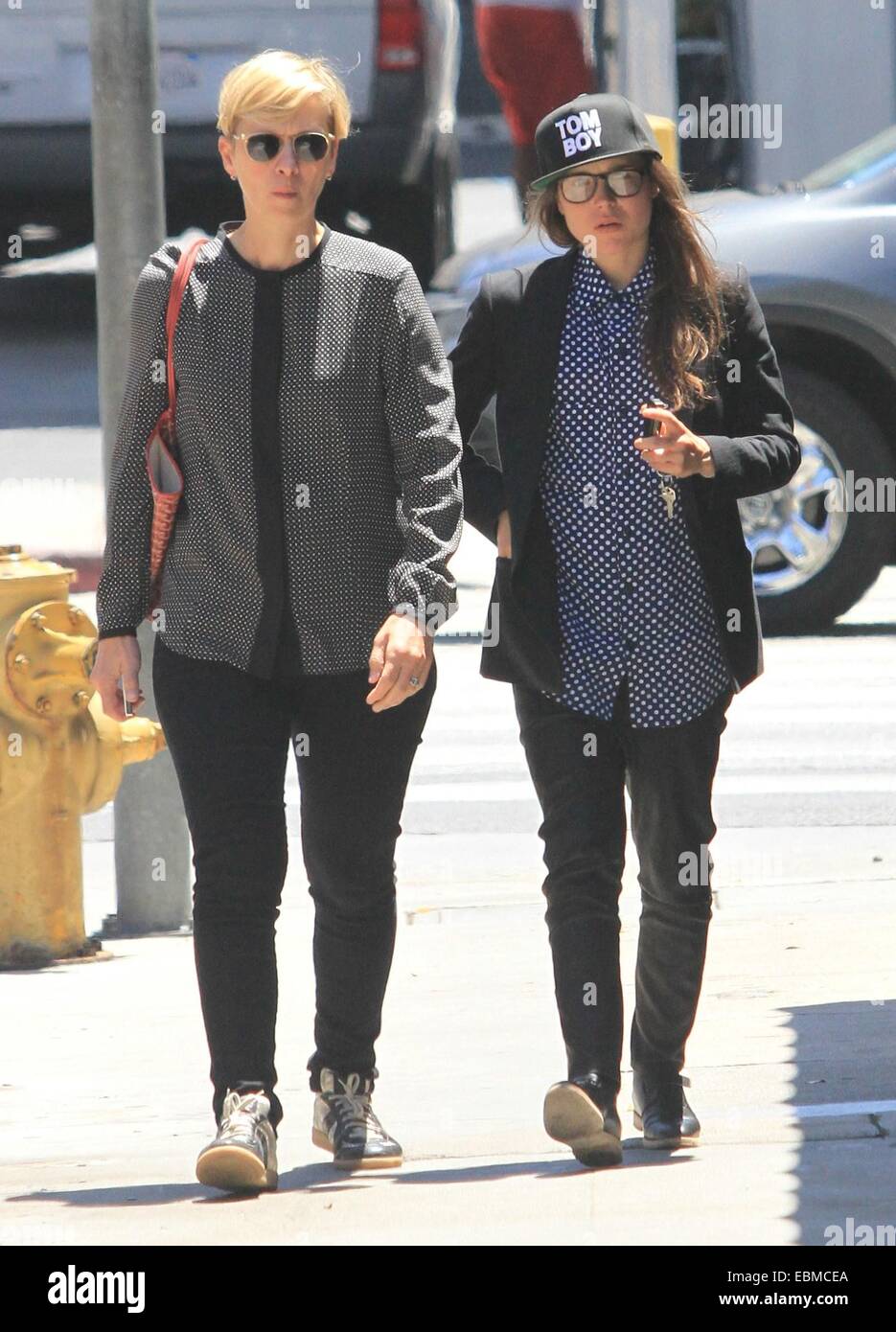 Ellen Page spotted out in West Hollywood with a friend Featuring: Ellen ...