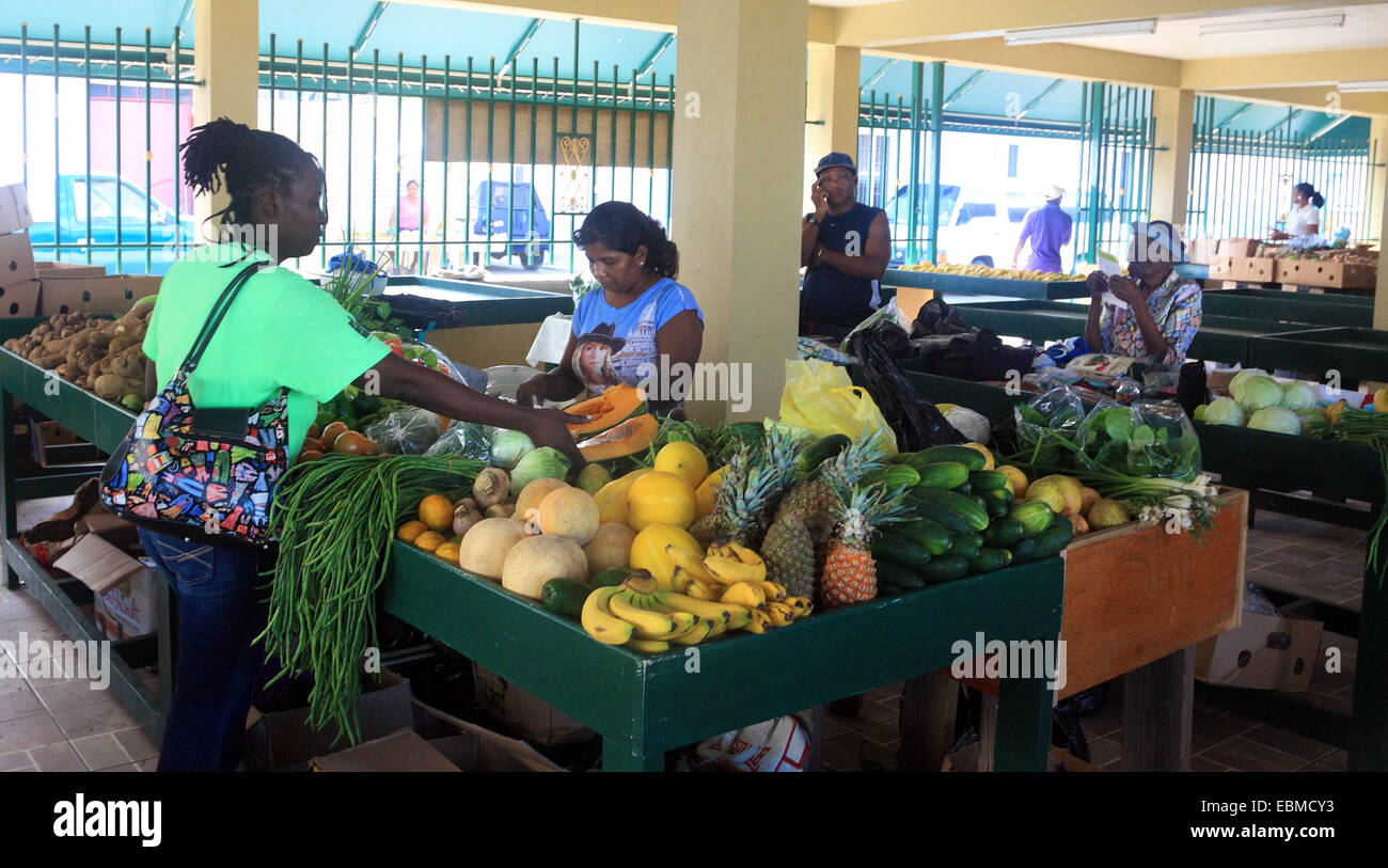 Caribbean market hi-res stock photography and images - Alamy