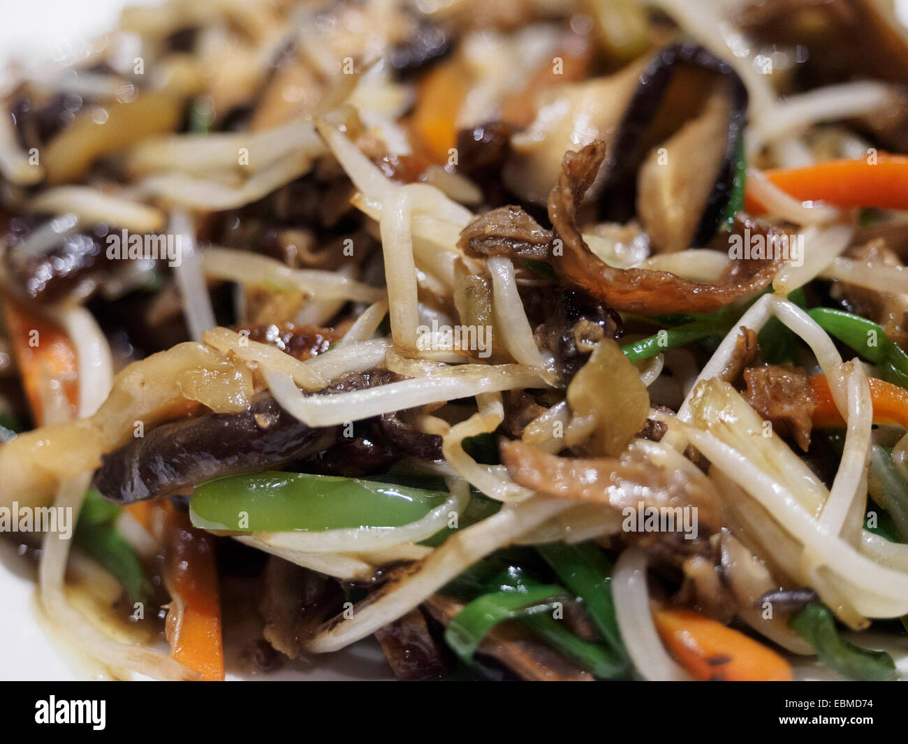 Close-up photo of chinese food Stock Photo - Alamy