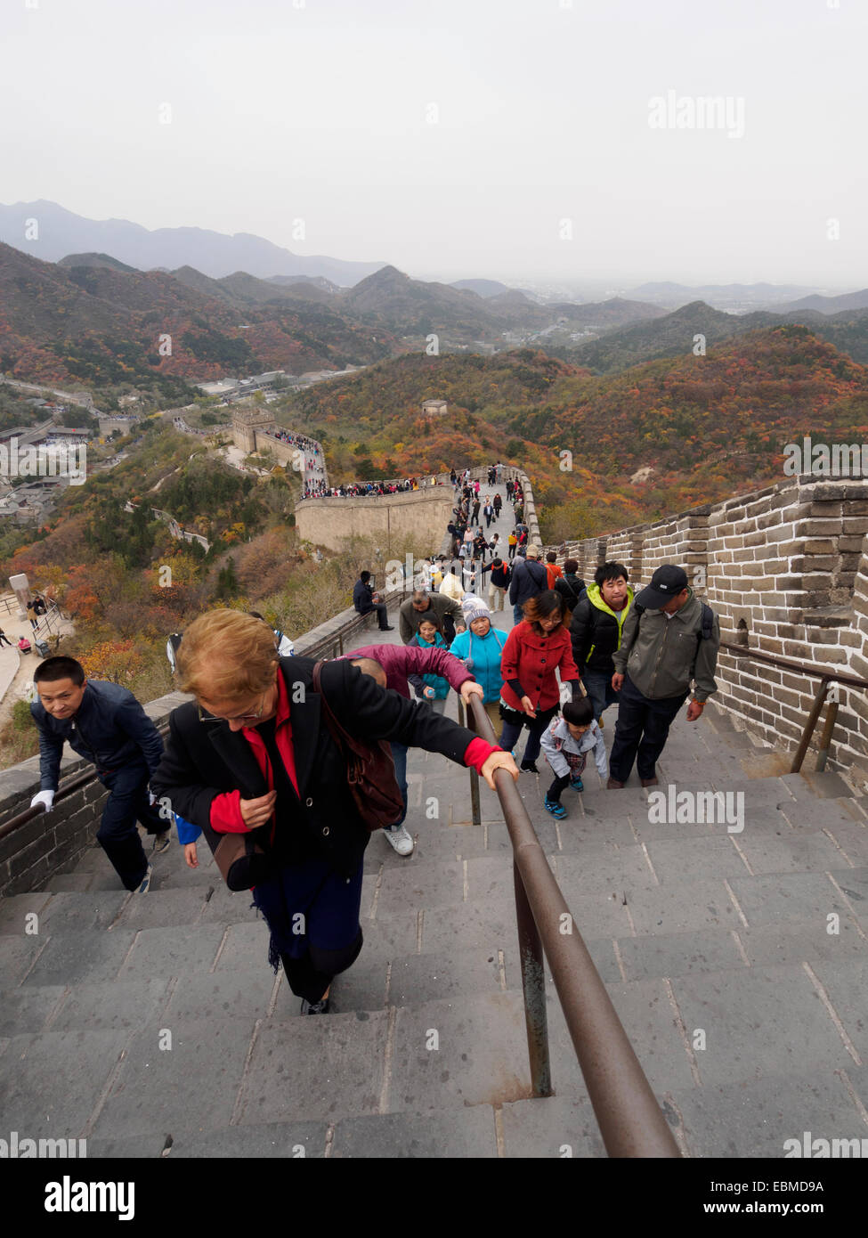 Climbing the great wall hi-res stock photography and images - Alamy