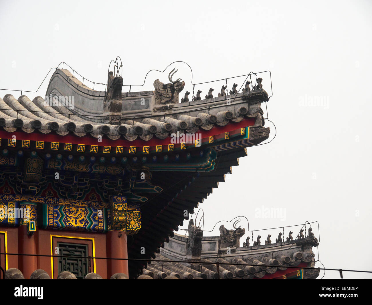 Chinese roof charms hi-res stock photography and images - Alamy