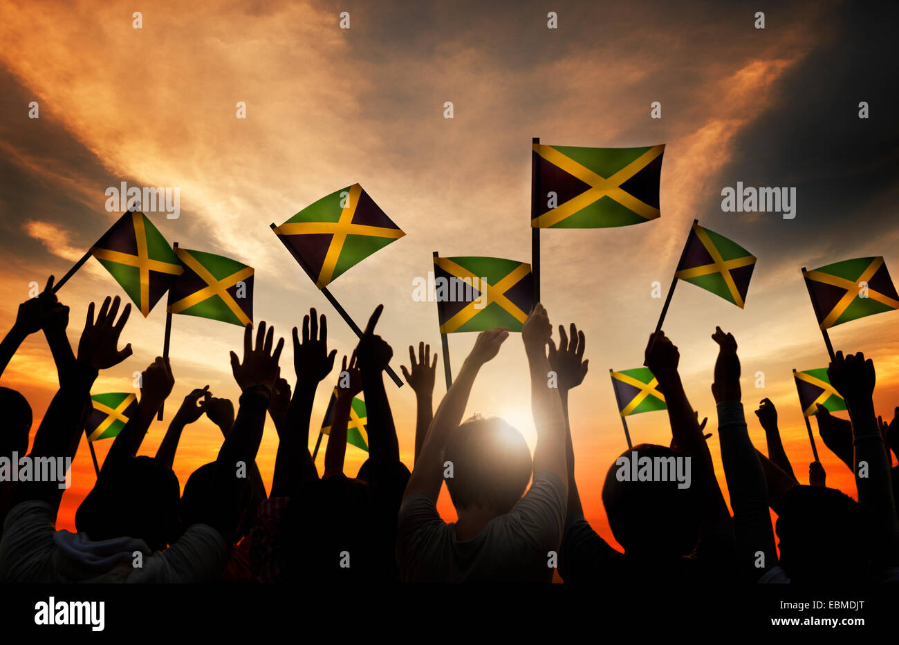 Jamaican crowd hi-res stock photography and images - Alamy