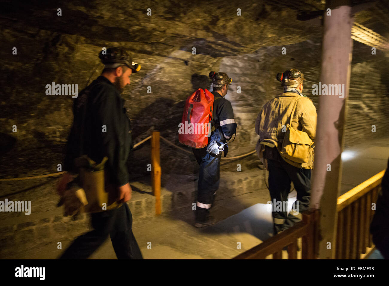 Underground mine workers hi-res stock photography and images - Alamy