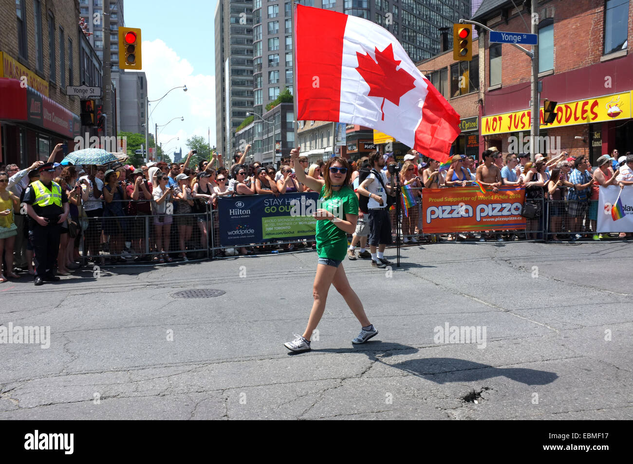 Toronto Pride Flag Stock Photos & Toronto Pride Flag Stock Images - Alamy