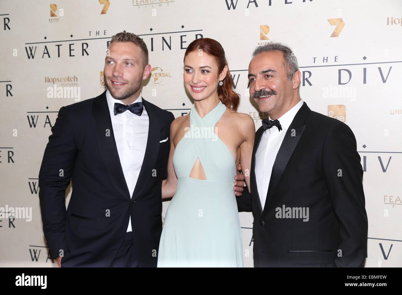 Sydney, Australia. 2 December 2014. Jai Courtney (Hughes), Olga ...