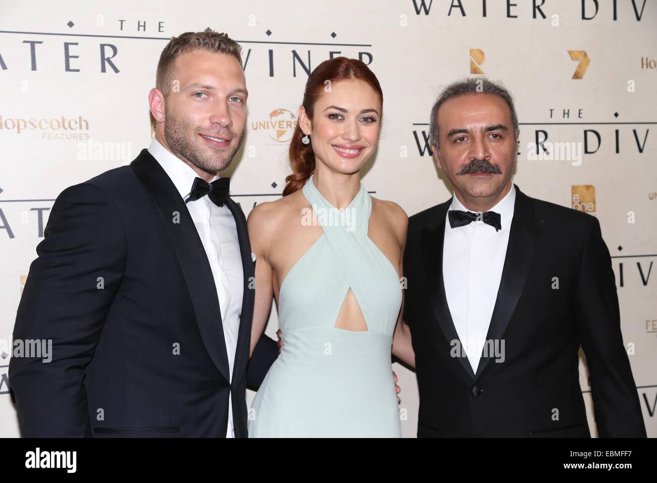 Sydney, Australia. 2 December 2014. Jai Courtney (Hughes), Olga ...