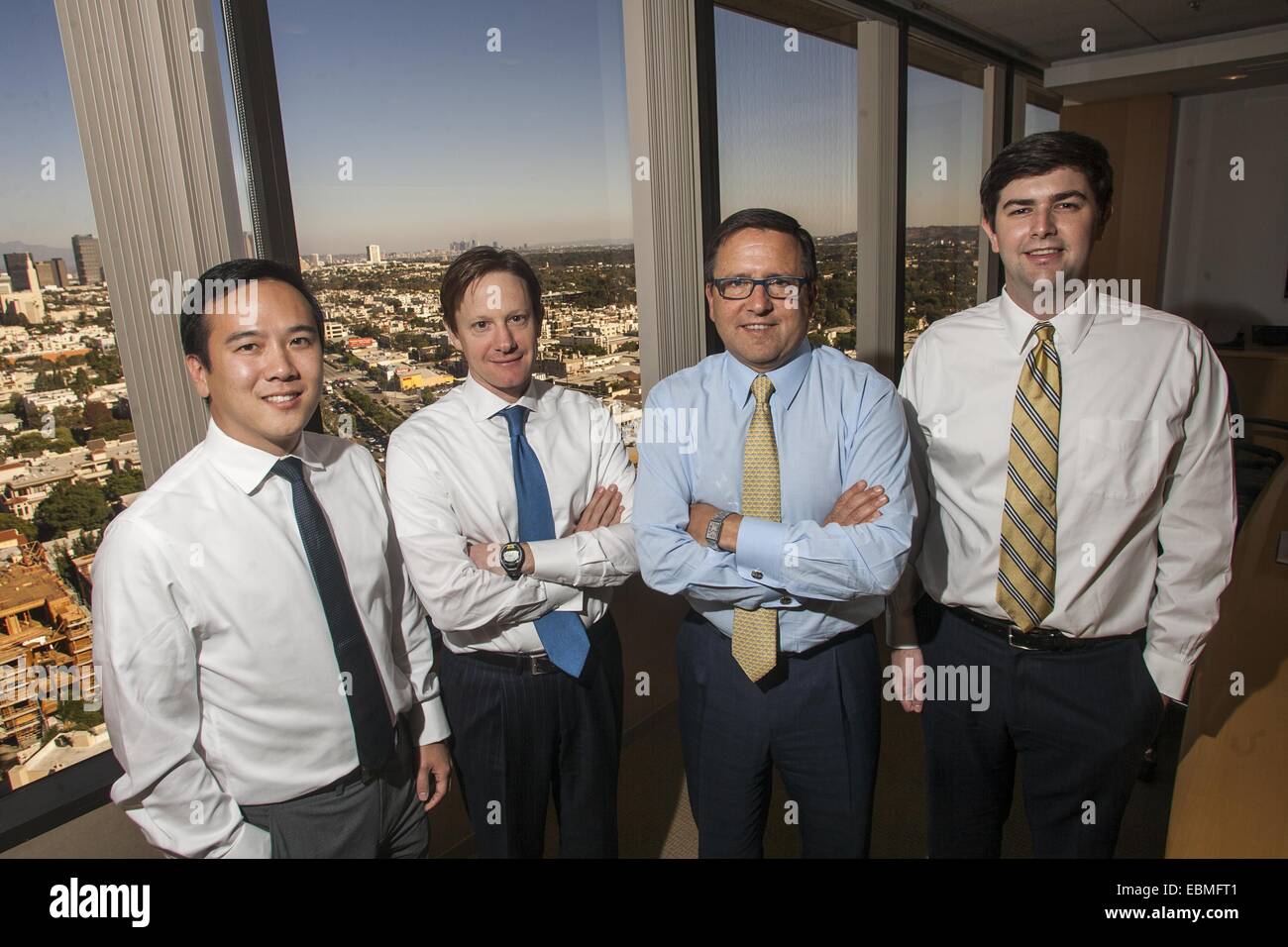 Los Angeles, California, USA. 3rd Nov, 2014. From left to right, Ceron ...