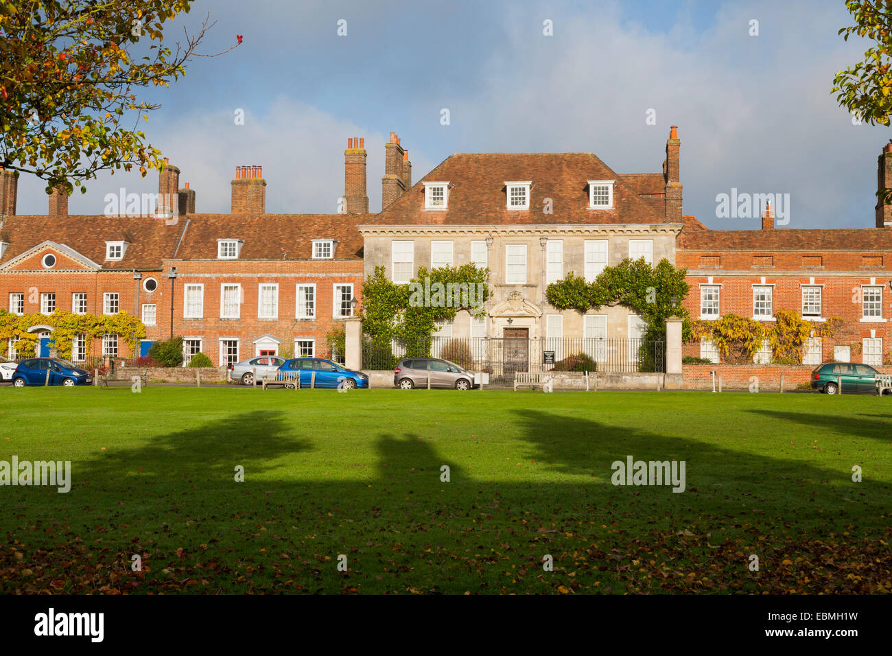 Chorister's Green, The Close, Salisbury. UK. Mompesson House (National ...