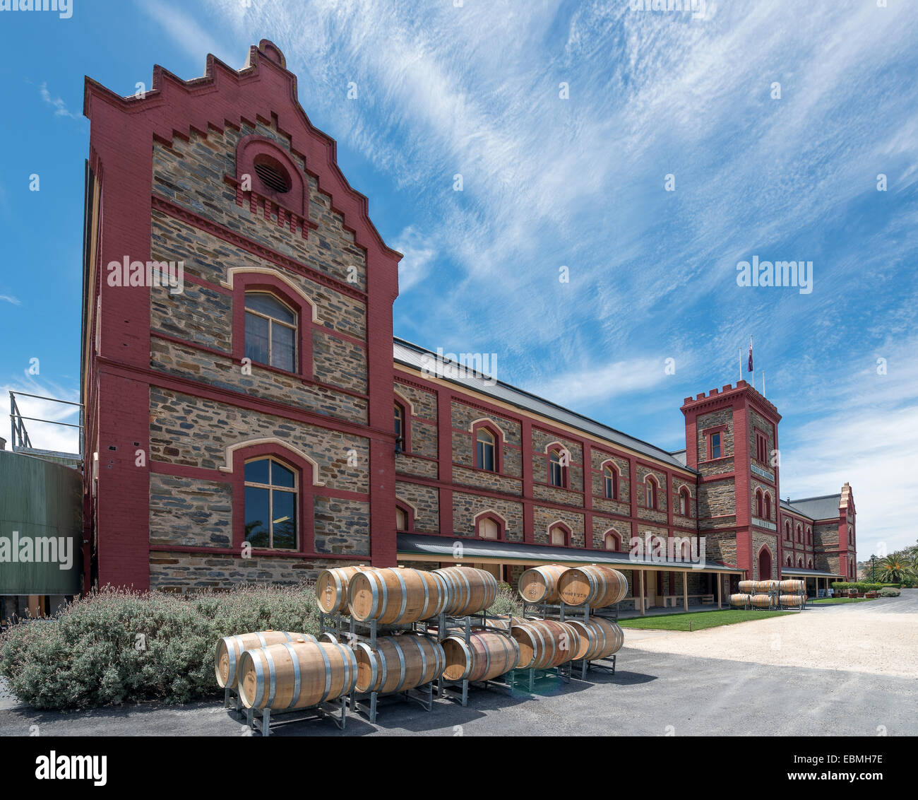 Chateau Tanunda winery in the Barossa Valley wine region of South ...