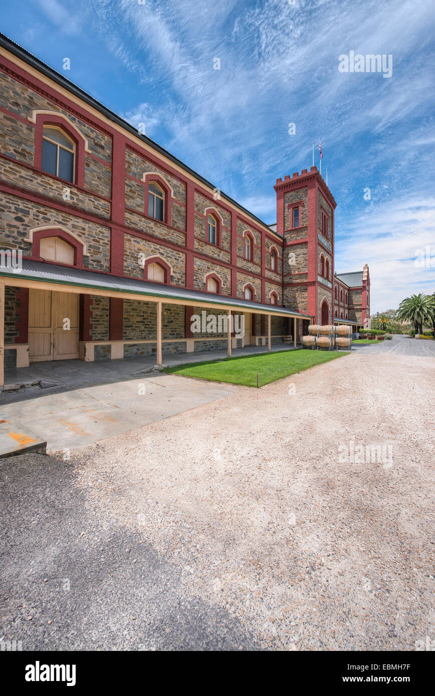 Chateau Tanunda winery in the Barossa Valley wine region of South ...